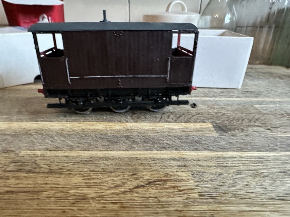Slaters O Gauge SECR 6 Wheel Brake Van Kit Built. | eBay UK