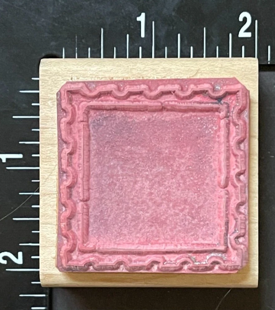 Blank Rubber Stamp Template