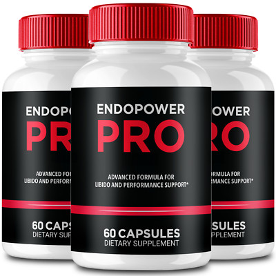 (3 Pack) Endopower Pro Capsules, Endo Power Pro Men Dietary Supplement ...