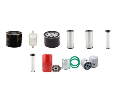Kit Manutenzione Filtro Per Compair C50 W/ Deutz F3M1011F Ing. YR2001 ...