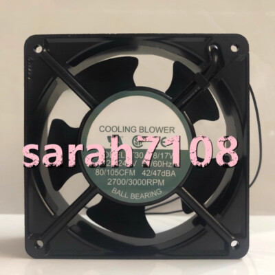 1PC TOYO T30 18/17W 220/240V Aluminum frame AC fan 12038 12cm #LD | eBay
