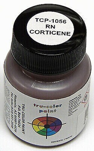 Tru-Color RN Corticene 1939-41 1oz - Hobby and Model Enamel Paint ...