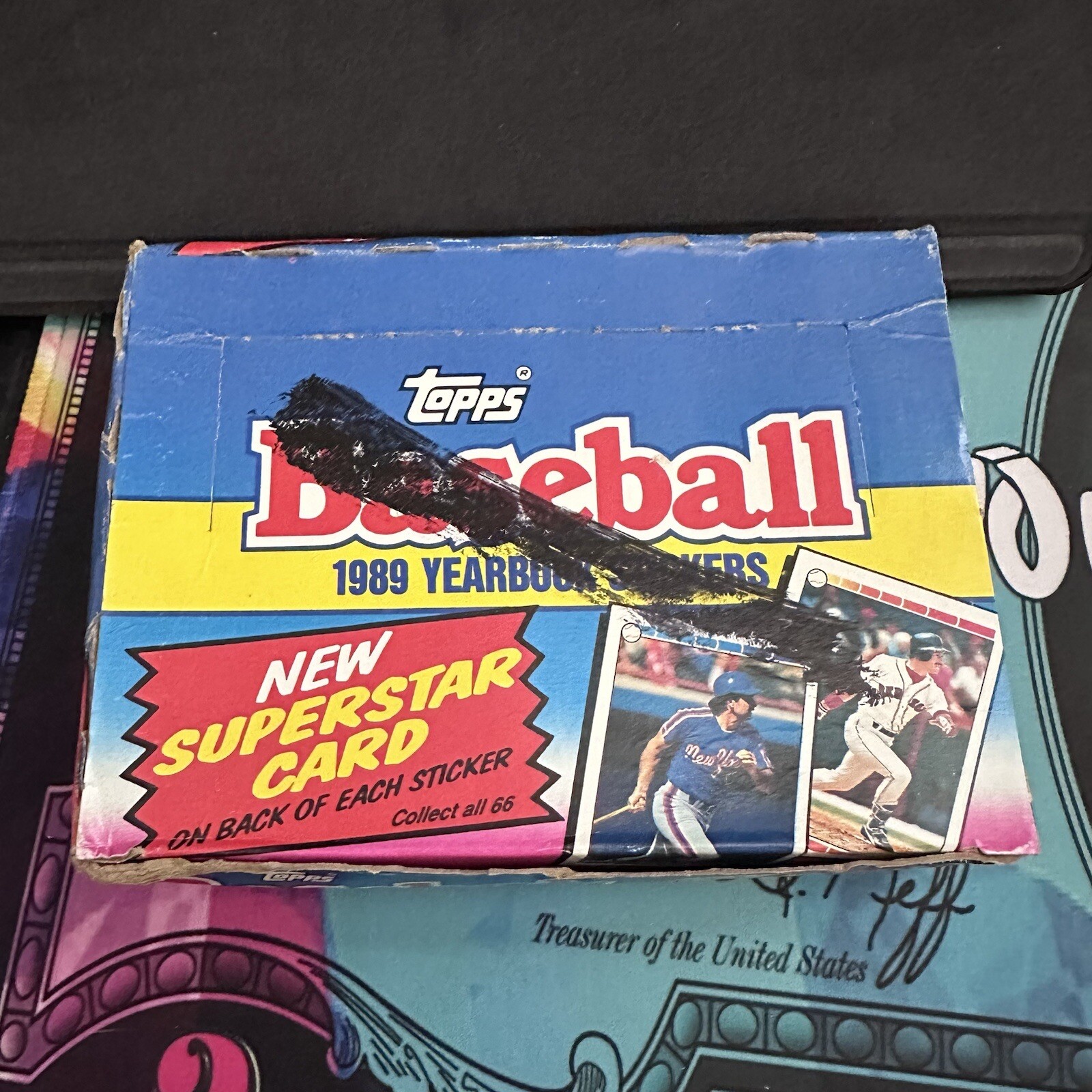 1989 Topps Baseball Yearbook Stickers Box 48 Sealed Packs | eBay