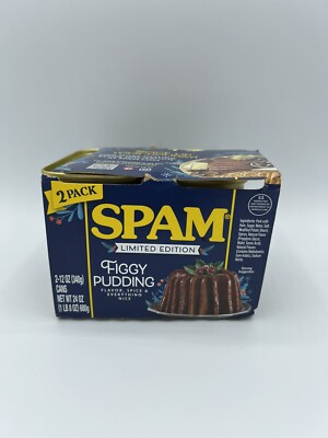 SPAM Limited Edition Figgy Pudding, 12 Ounce Can (Pack of 2) | eBay