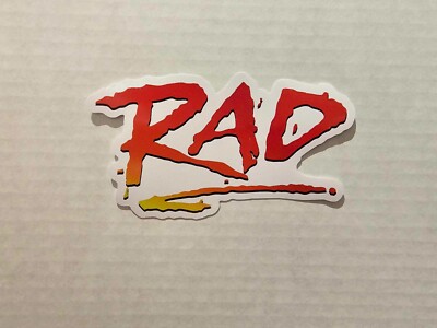 RAD | RAD Movie | BMX | Hell Track | Cru Jones | Vinyl Sticker Decal ...