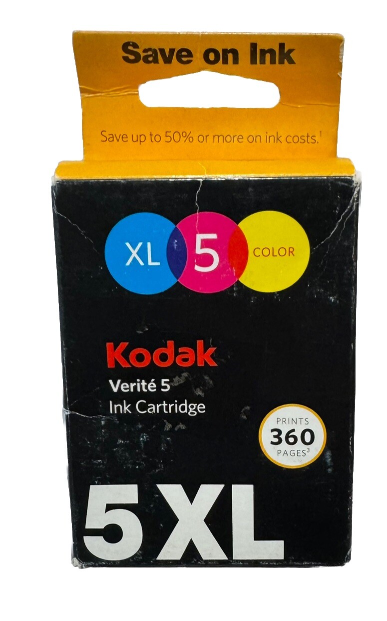 Kodak Verite 5 Xl Color Ink Cartridge Wlm