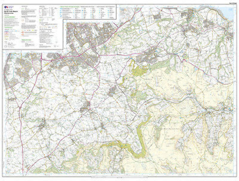 OL26 North Yorkshire Moors Western Area Ordnance Survey Explorer Map OL ...