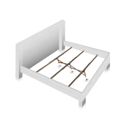 Cross Bed Frame Supports Custom Bed Frame With Cross Supports I Just