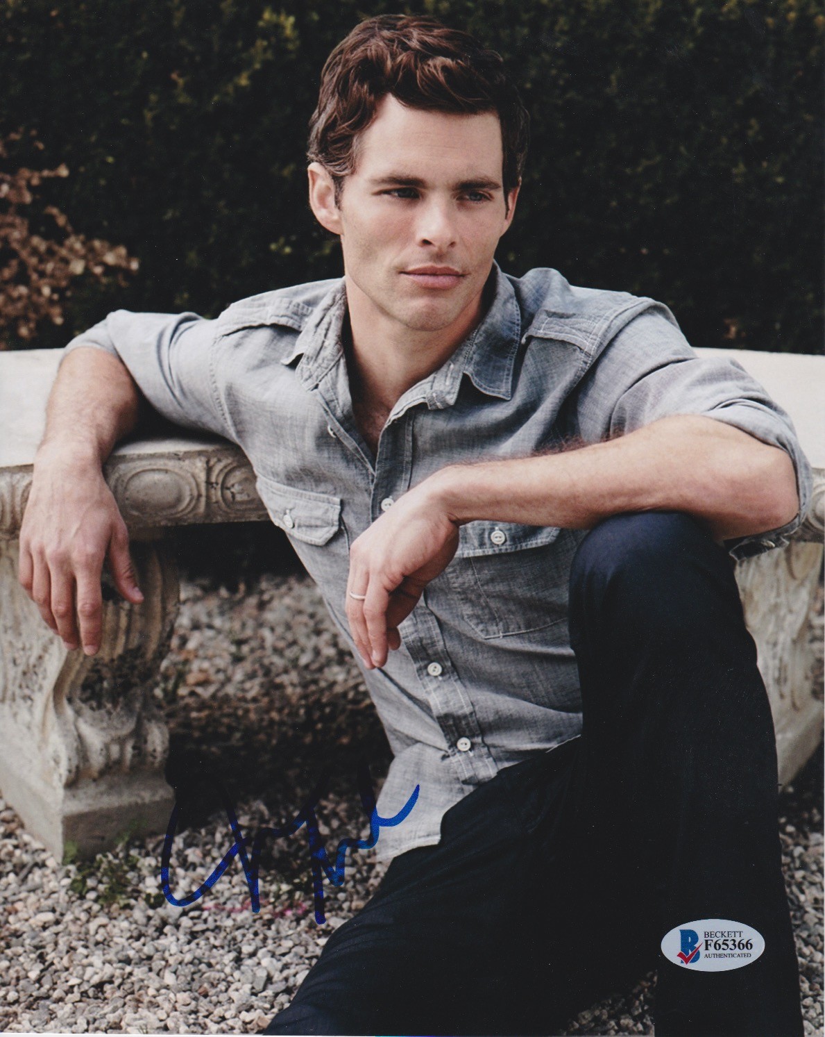 JAMES MARSDEN SIGNED 8X10 PHOTO BEST OF ME BECKETT BAS AUTOGRAPH AUTO ...