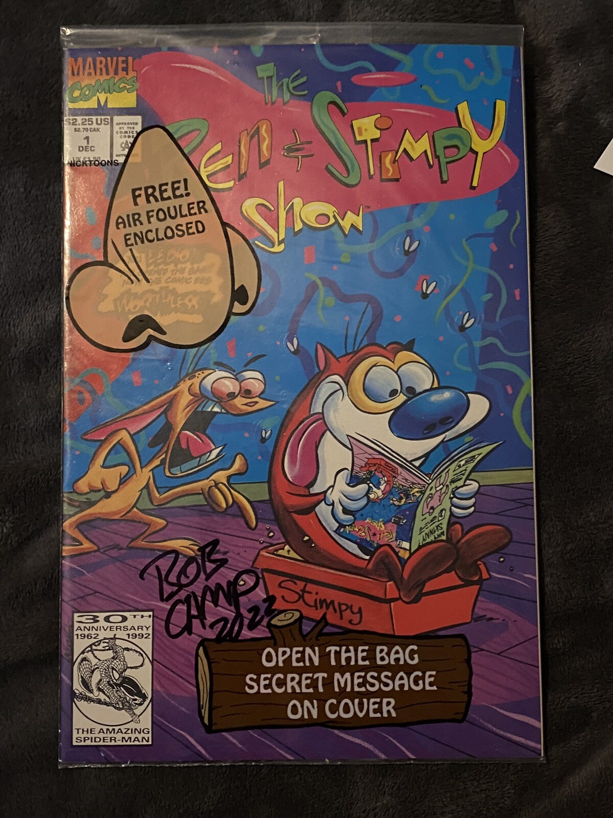 Bob Camp Signed Ren & Stimpy #1 Sealed 1992 Marvel Comics JSA COA | eBay