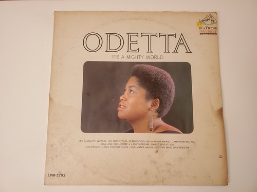 Odetta - It's a Mighty World (Vinyl Record LP) | eBay