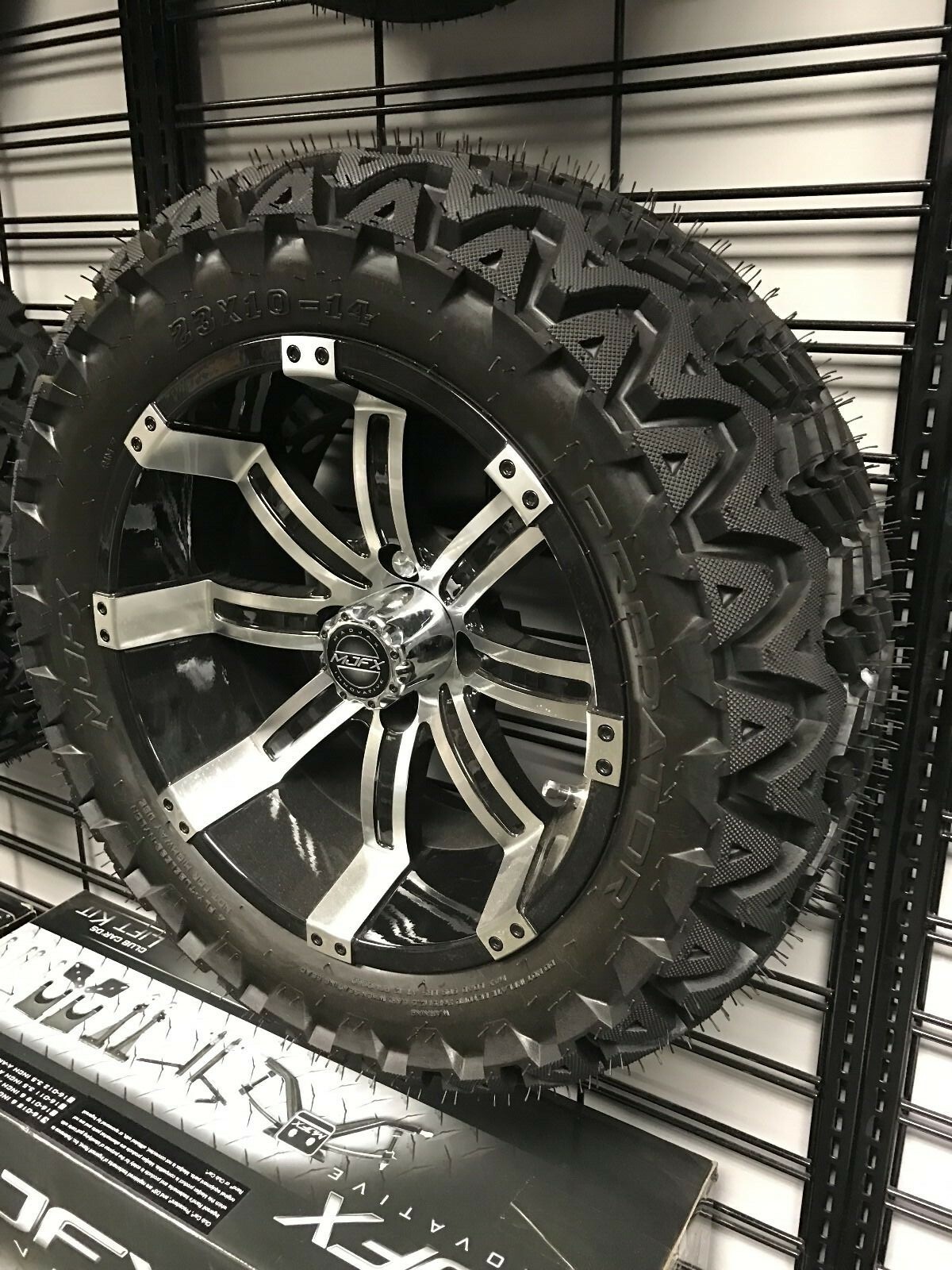23 x 10 x 14 all terrain golf cart tire lifted golf carts mjfx GTW predator | eBay