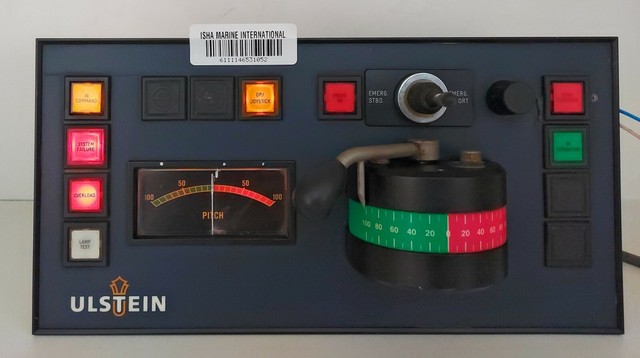 Ulstein Control Panel Azimuth Thruster Control System 0152 Stern ...