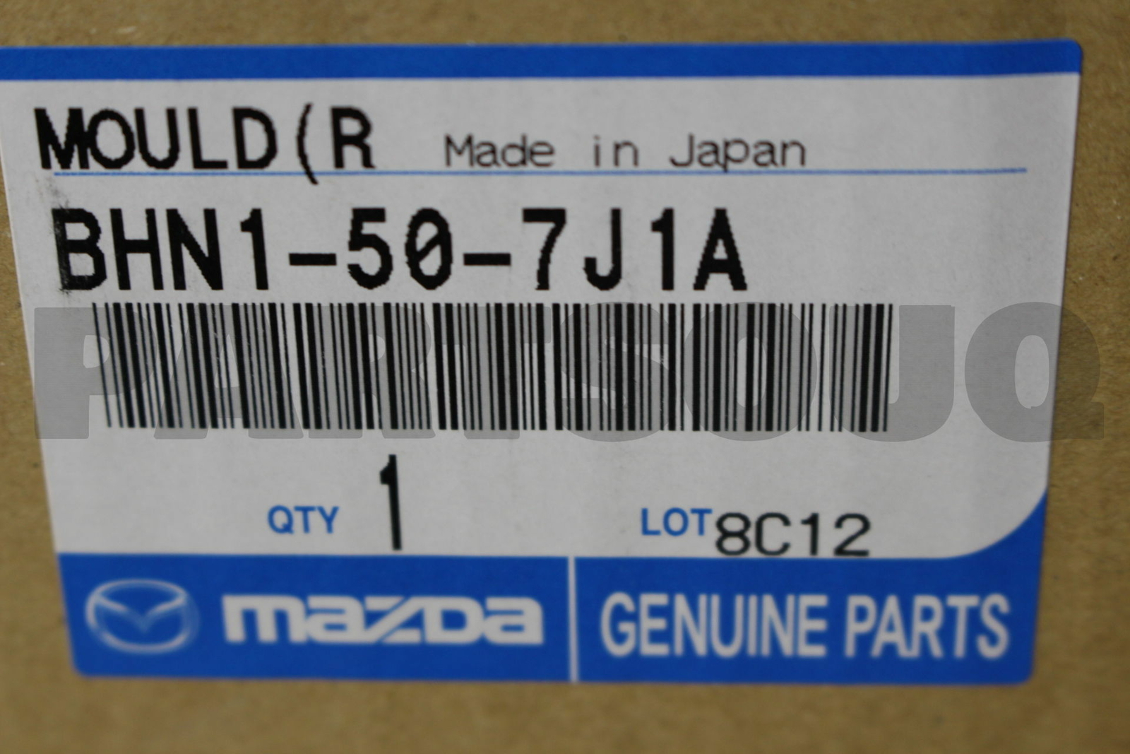 BHN1507J1A Genuine Mazda MOULD(R),FRONT BHN1-50-7J1A | eBay