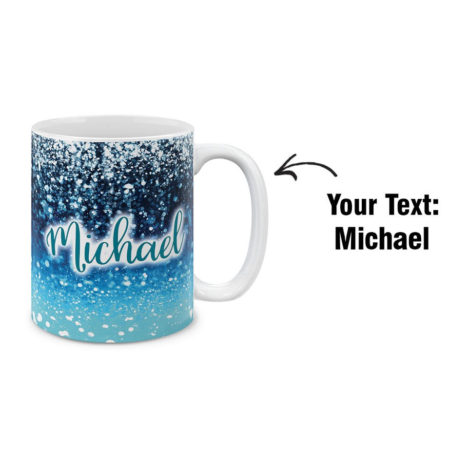 Personalized Name Mug Custom Text Tea Coffee Gift Ceramic Cup W ...