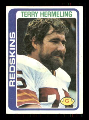 1978 Football Topps Terry Hermeling Washington Redskins #236 | eBay