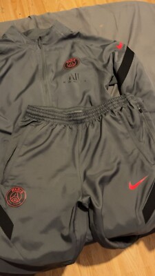 Grey psg x Nike tracksuit | eBay UK