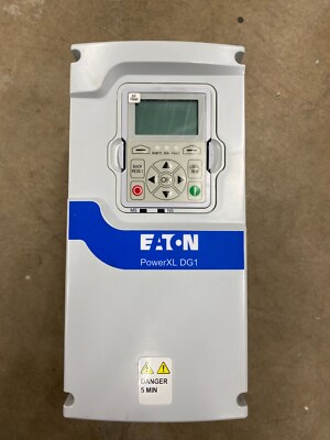 Eaton PowerXL DG1 Variable Frequency Drive part number DG1-349D0FB-C21C ...