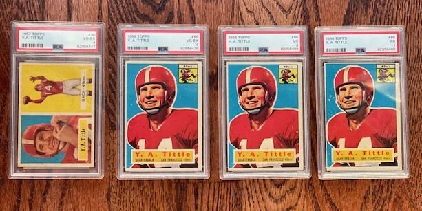 1956-57 Topps NFL Football BULK SALE - PSA GRADES 1-5 - 18 cards | eBay