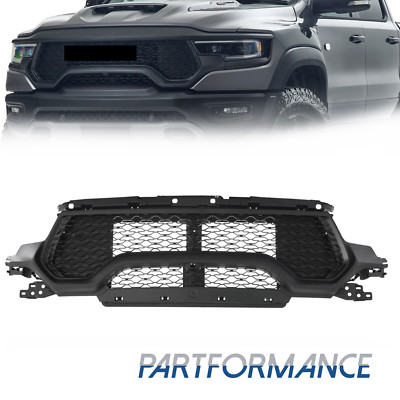 For 2021 2022 2023 2024 Dodge Ram 1500 Trx Front Upper Grille Grill ...