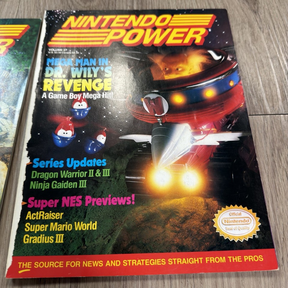 1991 Nintendo Power Magazine Lot 21 22 23 24 25 26 27 w/Posters | eBay