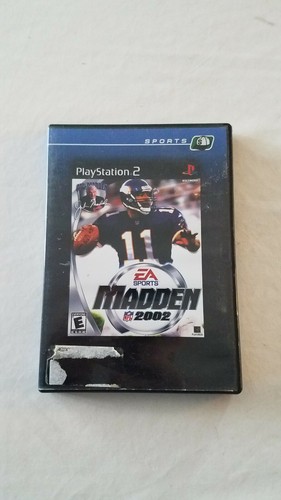 EA Sports Madden NFL 2002 PlayStation 2 PS2 Video Game Tested REPRINTED ...
