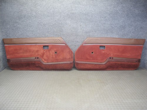 84-85 MAZDA RX7 FB LEFT & RIGHT DOOR INTERIOR TRIM COVER PANEL SET ...