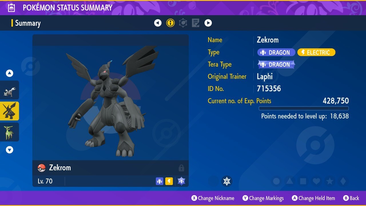 98 Non-Shiny Legendary Bundle 6IV Legendaries Home Pokemon Scarlet ...