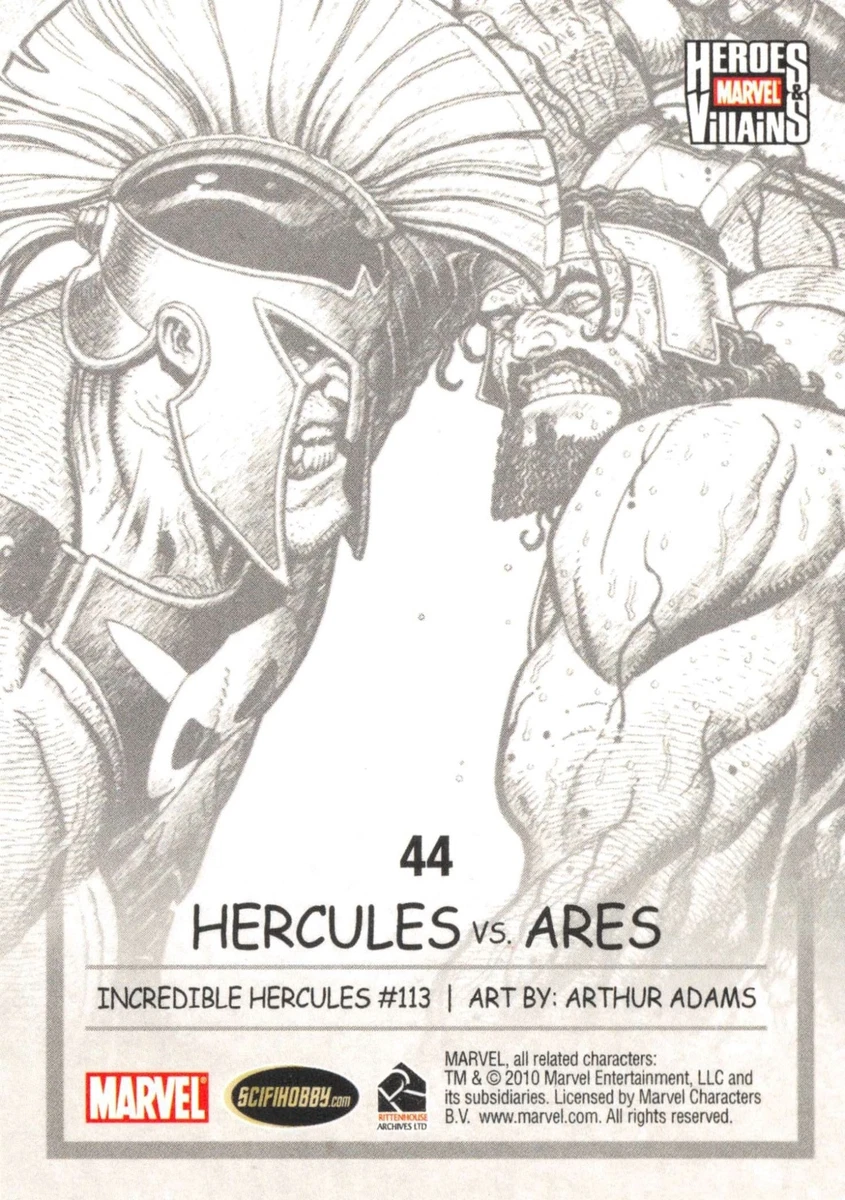 Hercules Vs Ares Marvel