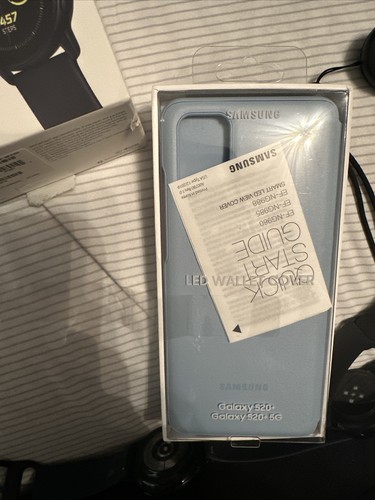 Samsung LED Wallet Cover for Galaxy S20+ - Light Blue 887276406480| eBay