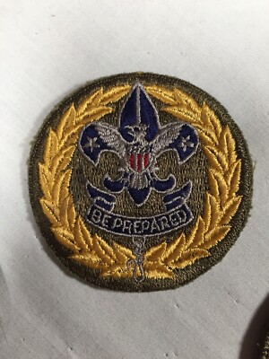1953-66 District Commissioner fully embroidered cut edge BSA Position ...