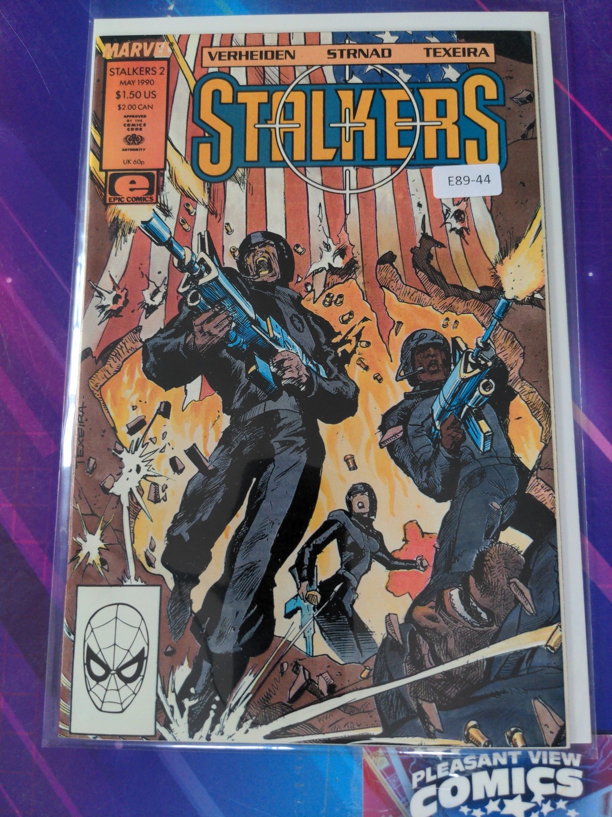 STALKERS #2 8.0 EPIC COMIC BOOK E89-44 | eBay