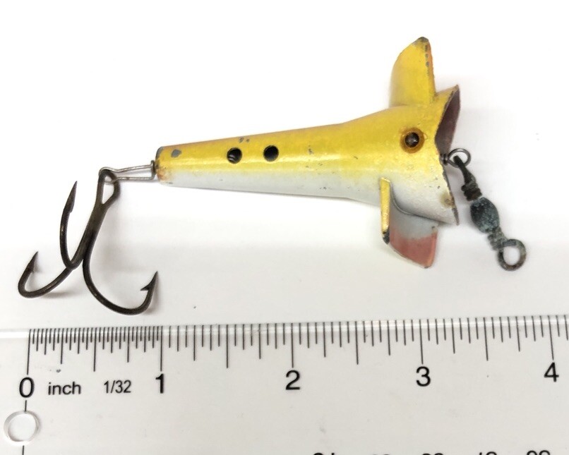 Vintage D.A.M. TURBLER METAL REVOLVING FISHING LURE OLD FISHING LURE | eBay