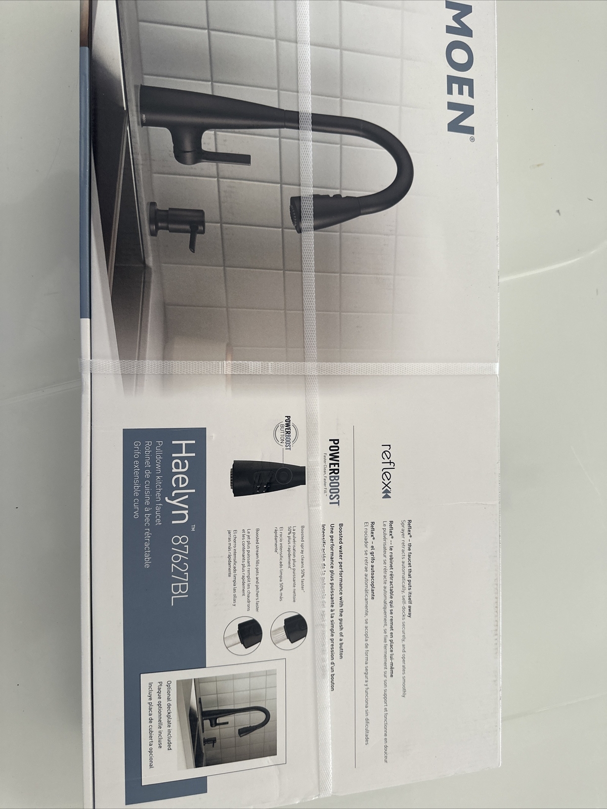 Moen Haelyn Kitchen Faucet Matte Black 1-Handle Pulldown Sprayer ...