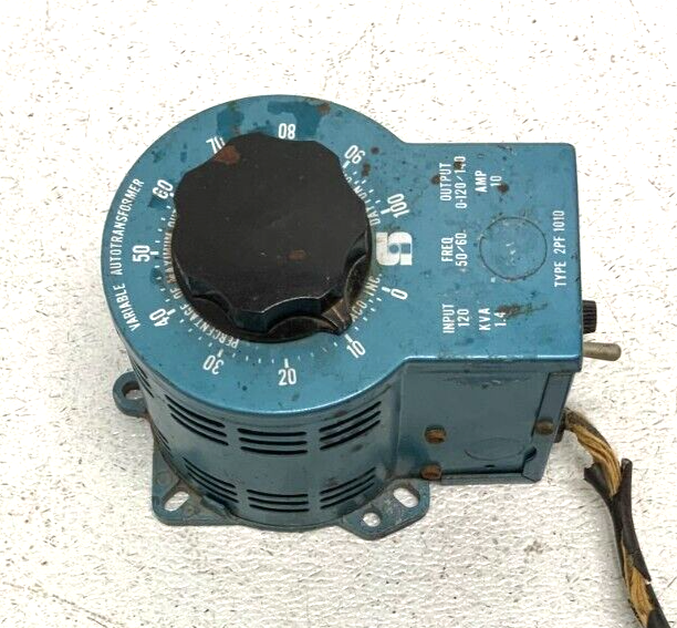 Staco 2PF 1010 Variable Variac Autotransformer 0-120/240V 1.4KVA 10A ...