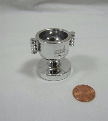 Rare Lego Duplo Original Trophy Cup W/ Number 1 In Shield Chrome Silver ...