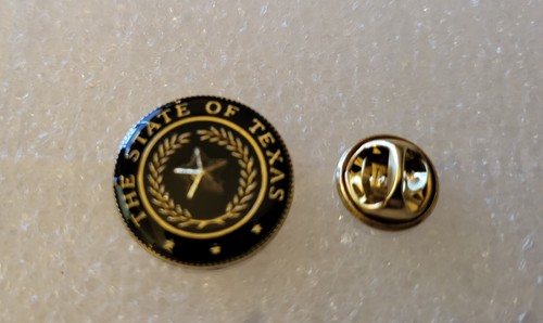 The State Of Texas Seal Round Lapel Pin | eBay