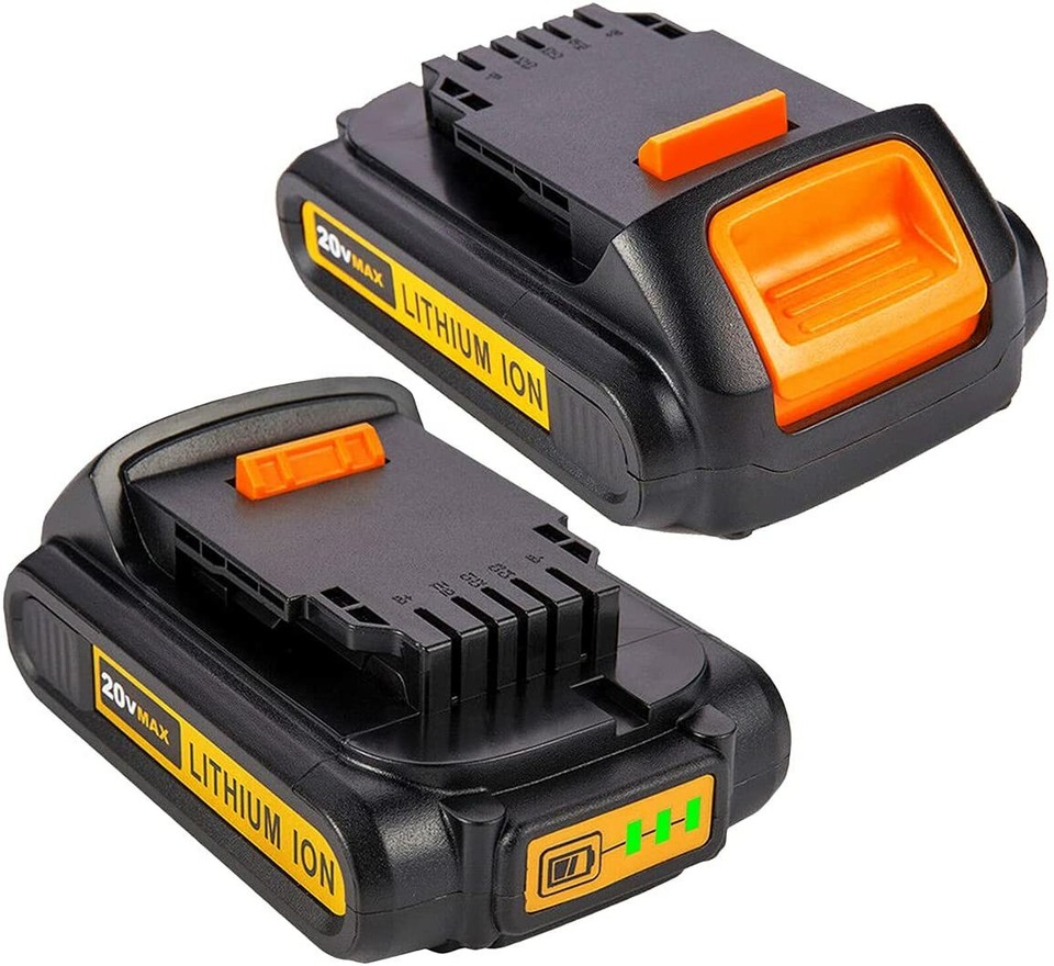 3.0Ah For DeWALT 20V Max Lithium Ion Battery DCB201 DCB203 DCB207 ...