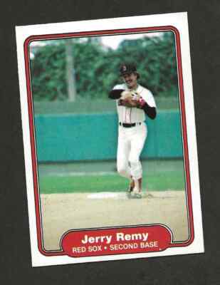 1982 FLEER BASEBALL CARD #304 JERRY REMY Boston Red Sox mint | eBay