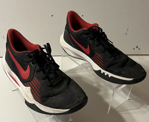 Nike Mens Precision 5 V5 Basketball Shoes CW3403-004 Black Red White ...