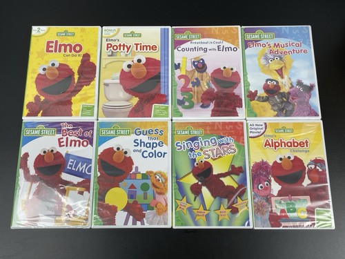 Sesame Street: Elmo - Lot of 8 DVDs (DVD, 2006-2015) 851747004796| eBay