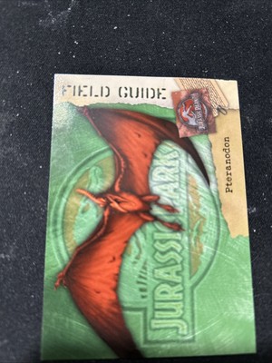 2001 Inkworks Jurassic Park III 3D Field Guide #58 Peteranodon | eBay