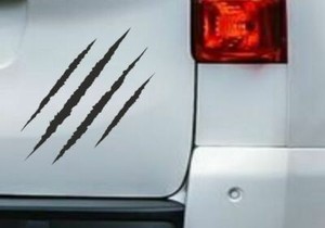 AUFKLEBER Auto TRIBAL Tattoo DUB FUN Krallen Monster Kralle Lack ...