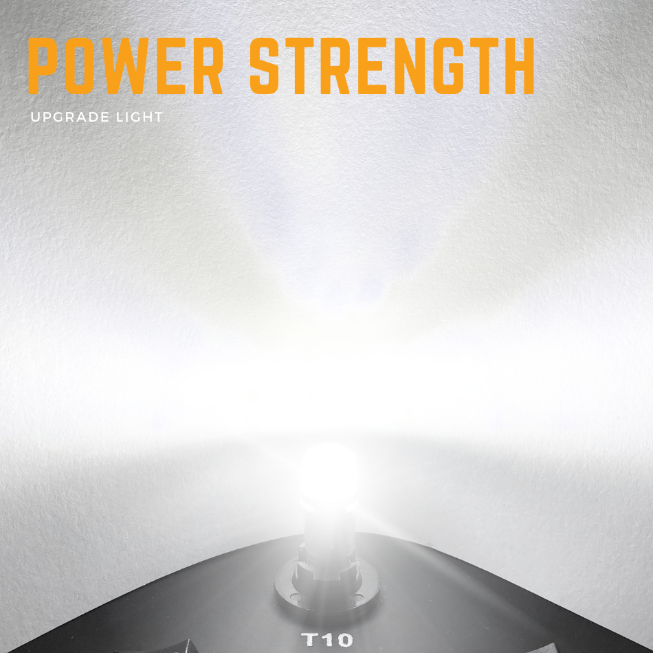 T10 Car Led 501 Side Light Bulbs Smd Error Free Canbus Xenon White W5w ...