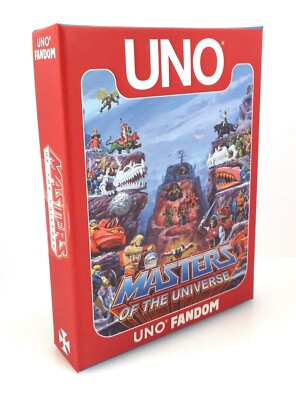 Uno Fandom - Masters of the Universe Card Game 2023 - NEW & SEALED ...