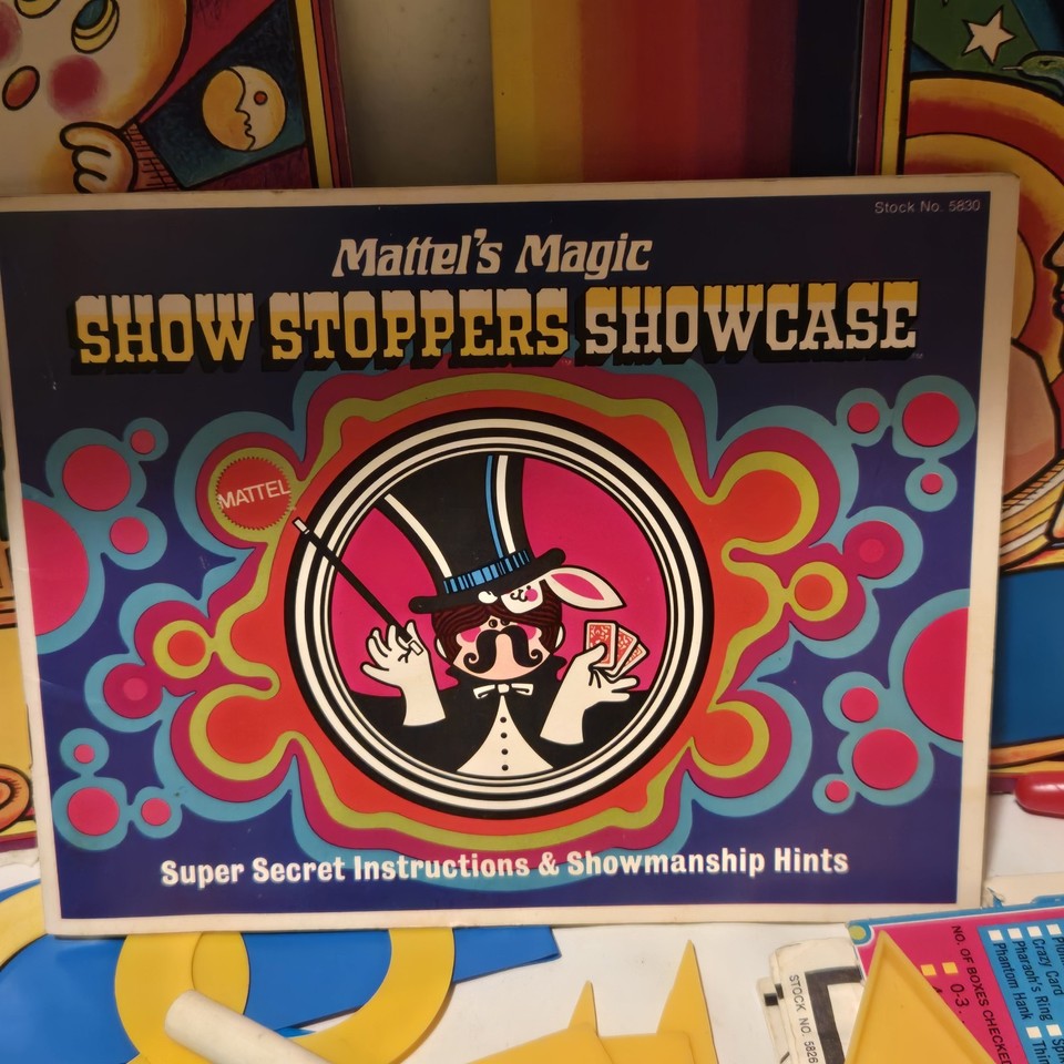 Mattel's Magic Show Stoppers Showcase Magician Kit Vintage 1969 | eBay