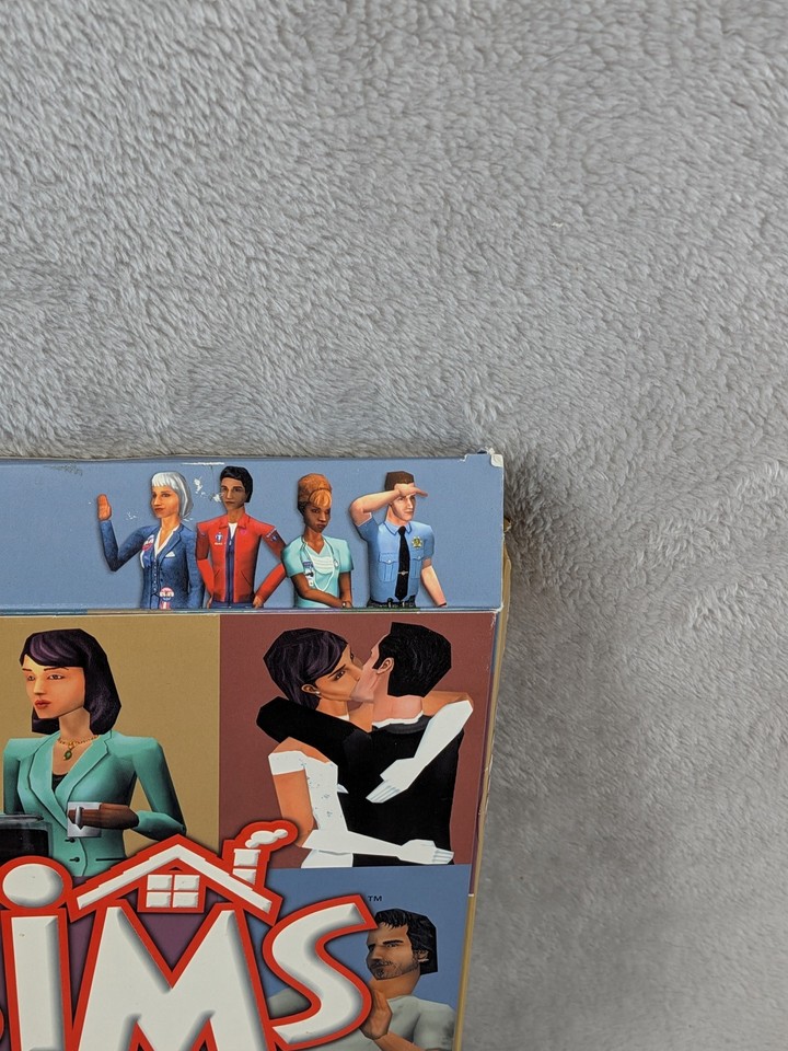 The Sims Deluxe Edition PC CD-ROM Video Game Maxis *BOX ONLY* NO GAME ...