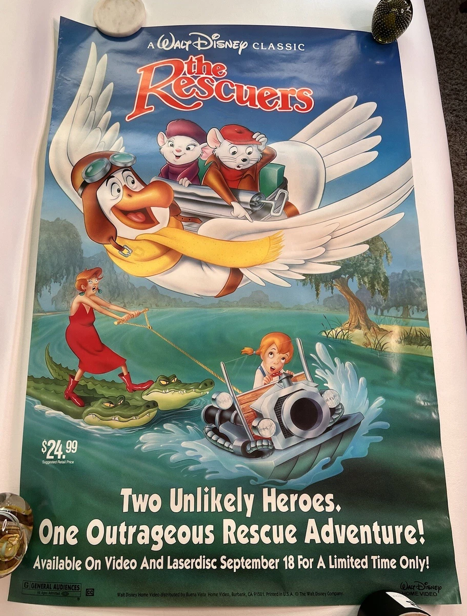 The Rescuers Poster
