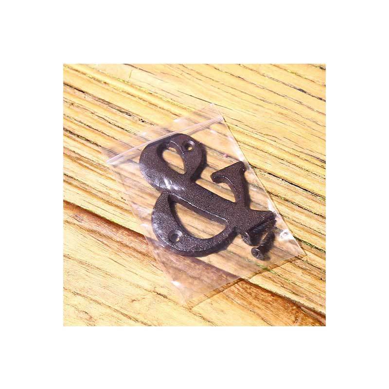 Cast Wrought Iron Black Antique House Door Alphabet Letters and Numbers ...