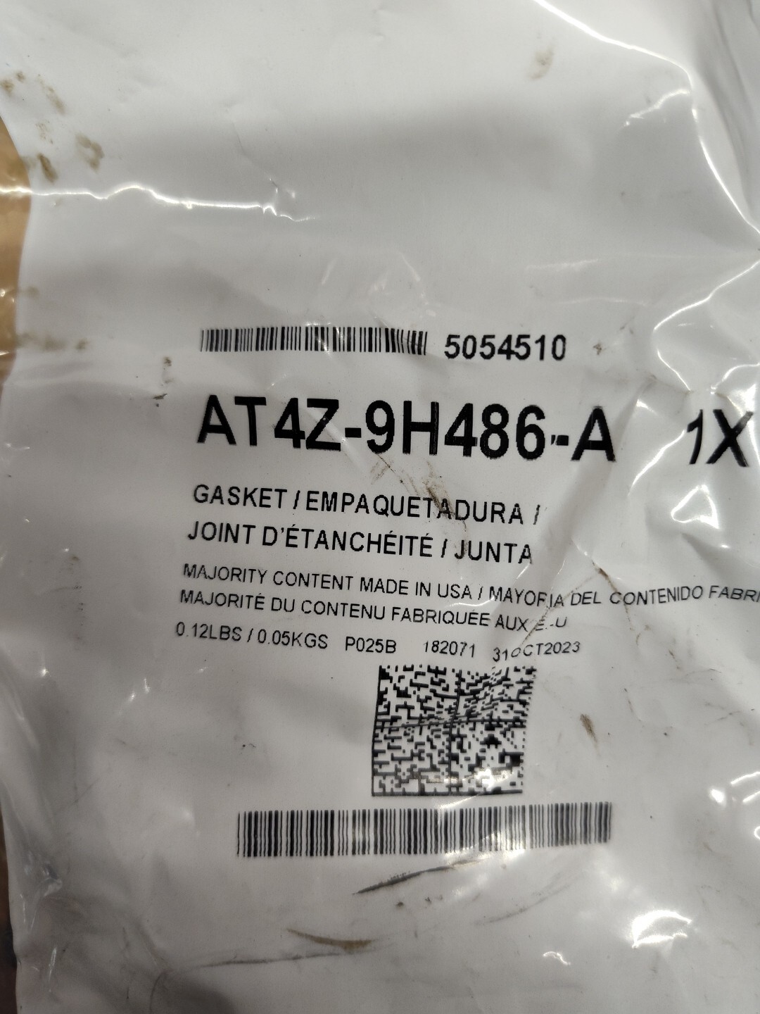 Genuine OEM Ford Intake Manifold Gasket AT4Z9H486A for sale online | eBay